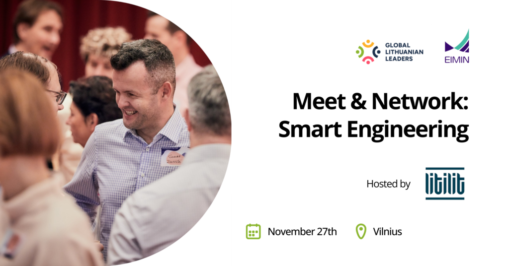 Meet&Network: Smart Engineering | In person - Global Lithuanian Leaders ...